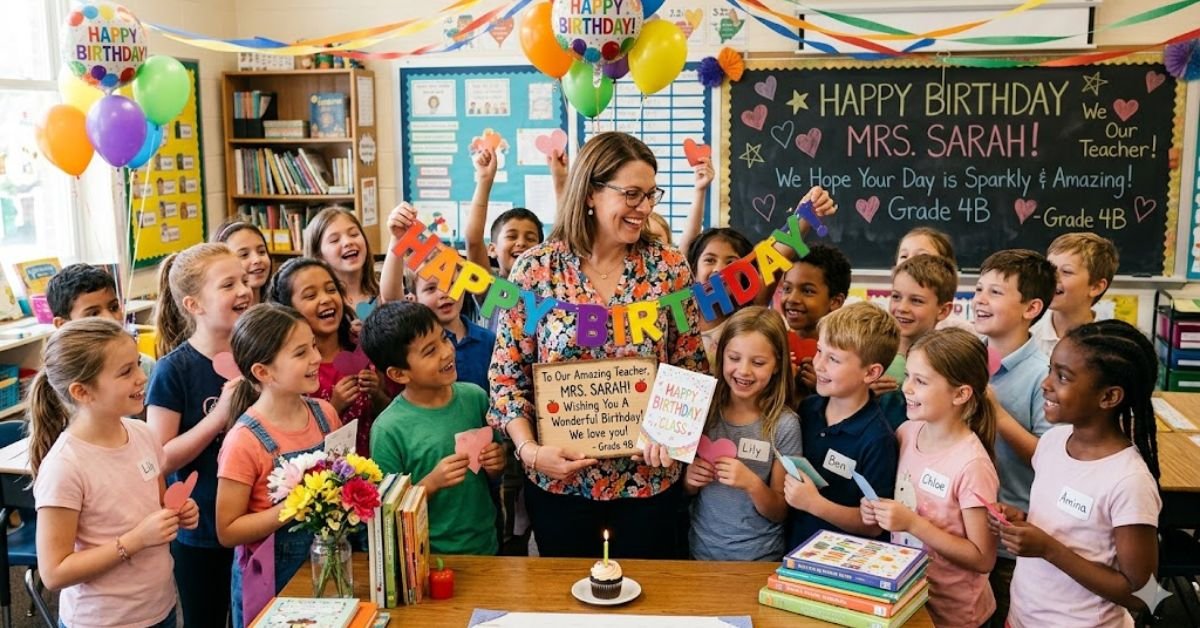 150+ Heart Touching Birthday Wishes for Teacher