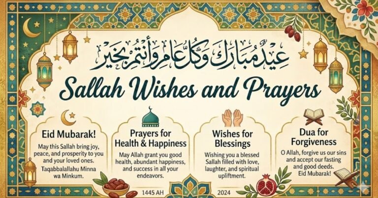 210+ Best Sallah Wishes and Prayers for a Blessed Eid